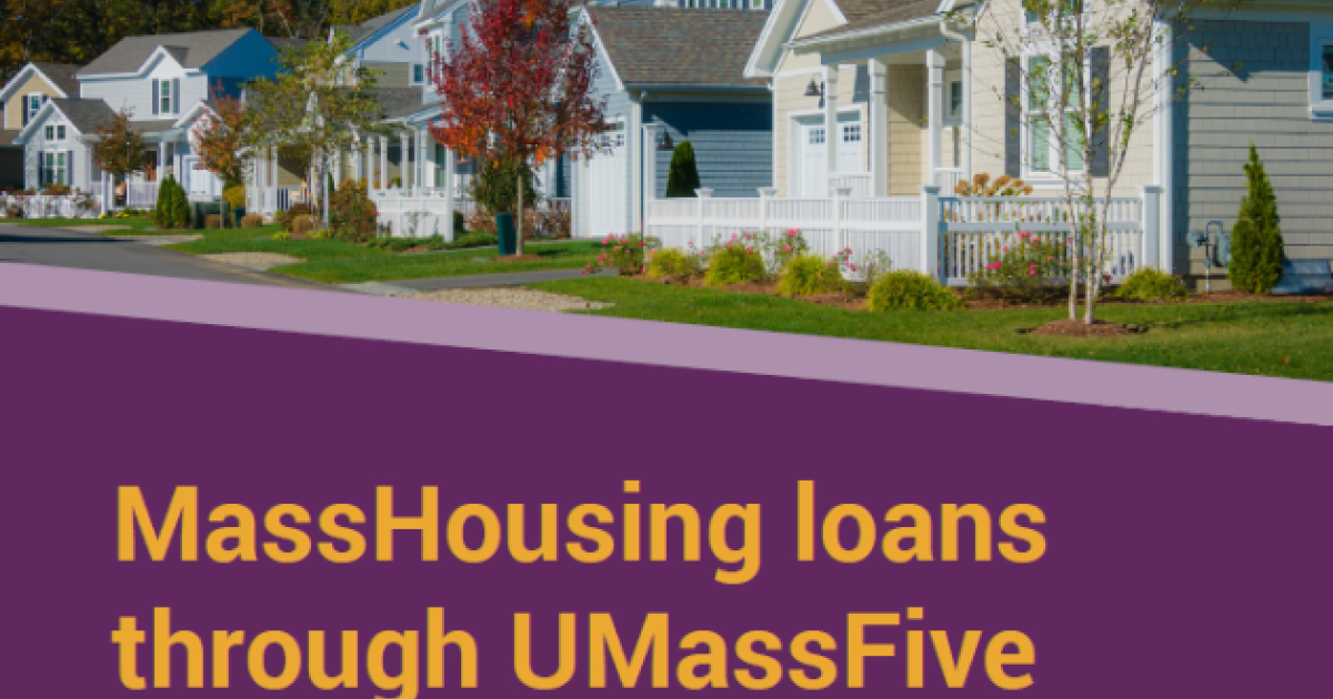 Masshousing Mortgages Umassfive